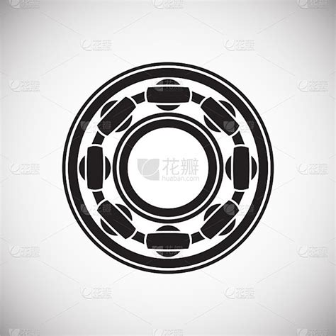 技术机制图标的背景为图形和网页设计简单的矢量信号网站按钮或手机应用的互联网概念符号