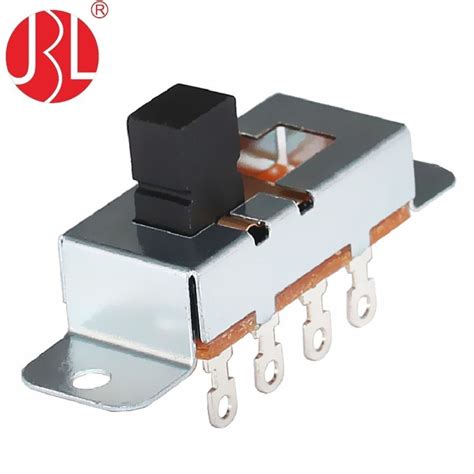 Ss L Dp T Slide Switch Panel Mount Solder Terminals