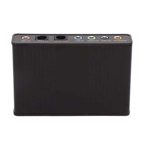 HURRISE Carte Son 5 1 Carte Son USB 6 Canaux 48kHz Taux D