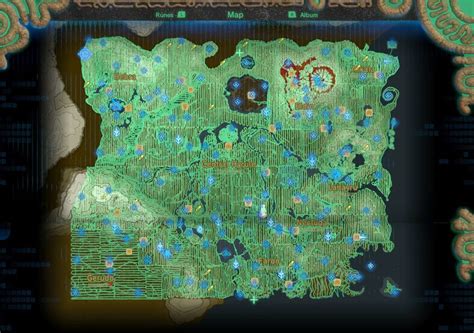 Zelda Breath Of The Wild All Korok Seeds Map At Mario Anderson Blog