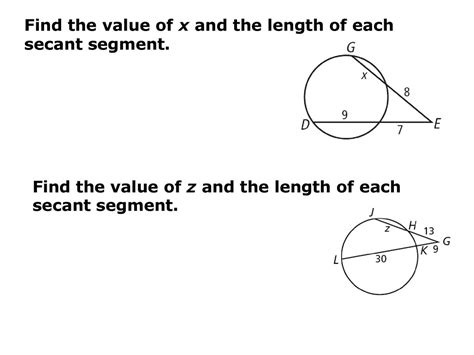 126 Segment Relationships In Circles Ppt Download