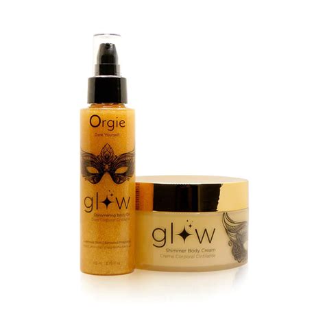 Glow Shimmering Body Cream 250ml Orgie