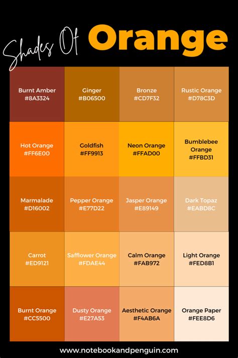 Choosing A Website Colour Scheme 220 Colour Shades To Inspire You