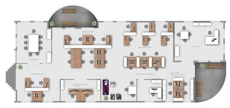 Open Plan Office Office Open Plan Office Layout Office Floor Plan