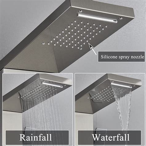 Senlesen 4488 Shower Panel With Fixed Shower Head Wayfair