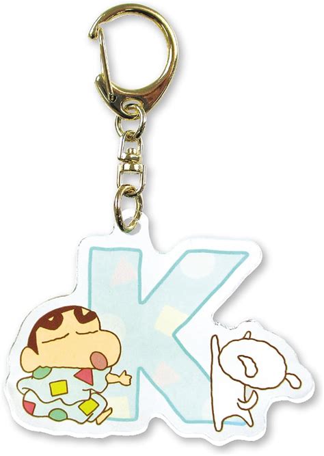 Jp ティーズファクトリー クレヨンしんちゃん イニシャルアクリルキーホルダー パジャマk Ks 5541345k