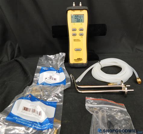 Fieldpiece Sdmn5 Dual Port Manometer Gas Pressure Static Pressure