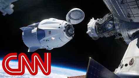 Spacex Nails Historic Docking At International Space Station Youtube