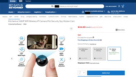 Mini Security Spy Hidden Cam” Blatantly Advertising As A Tool To Creep