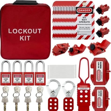 Jual Lockout Tagout Kit Electrical Loto Clamp On Circuit Breaker