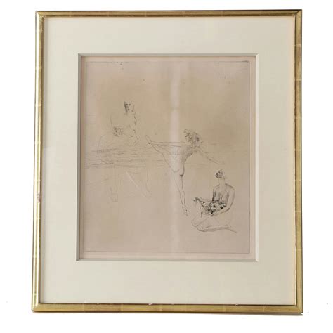 Pablo Picasso 1905 Drypoint Etching On Paper Salomé Everything But