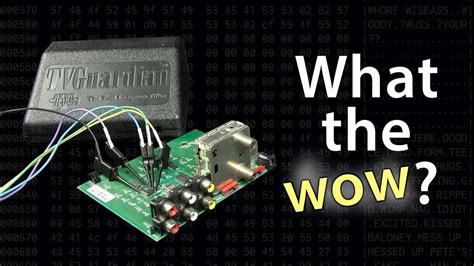 Hacking A Weird Tv Censoring Device