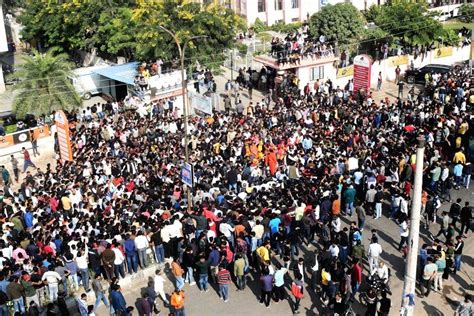 Jaipur Rashtriya Rajput Karni Sena Supporters Stage A Protest Over