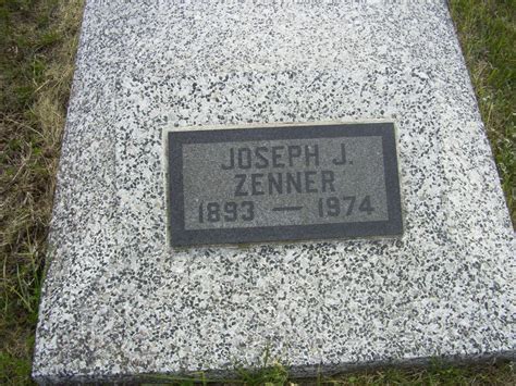 Joseph James Zenner 1893 1974 Memorial Find A Grave