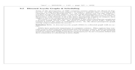 Pdf 9 5 Directed Acyclic Graphs And Scheduling · 2021 1 4 · 9 5 Directed Acyclic Graphs