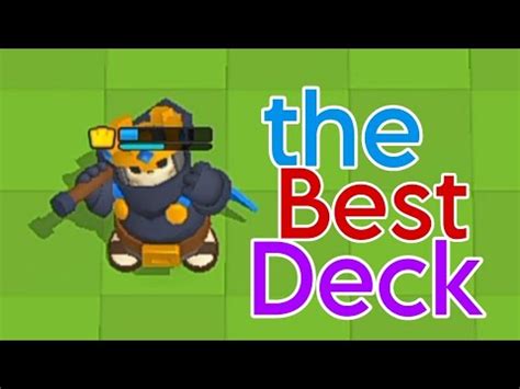 MEJOR MAZO PARA SUBIR COPAS EN CLASH MINI Season YouTube