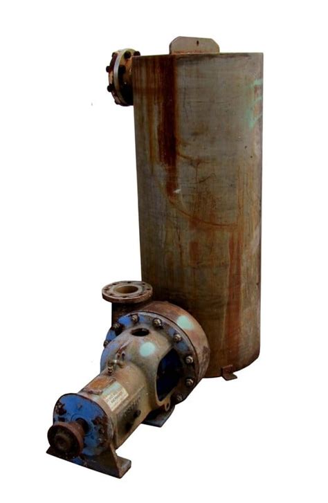 50 Gpm Discflo Corp Stainless Steel Pump Suction Pot 2 Diameter X