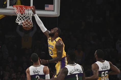 Lebron James Posts Message After Posterizing Josh Hart In Tuesdays Win