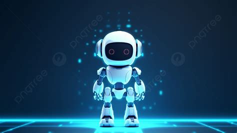 Robot Artificial Intelligence Automation Machine Background Robot