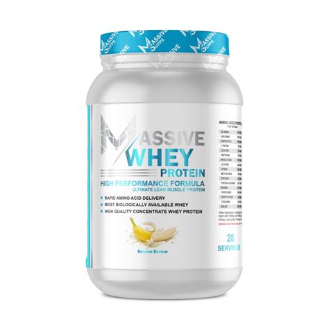 Massive Whey Protein 2 Lb Massivesupps