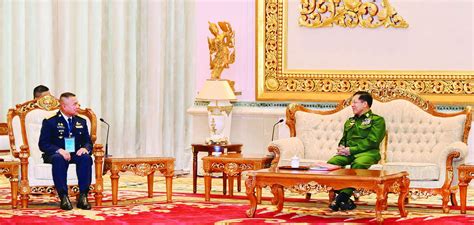 နိုင်ငံတော်စီမံအုပ်ချုပ်ရေးကောင်စီဥက္ကဋ္ဌ တပ်မတော်ကာကွယ်ရေးဦးစီးချုပ