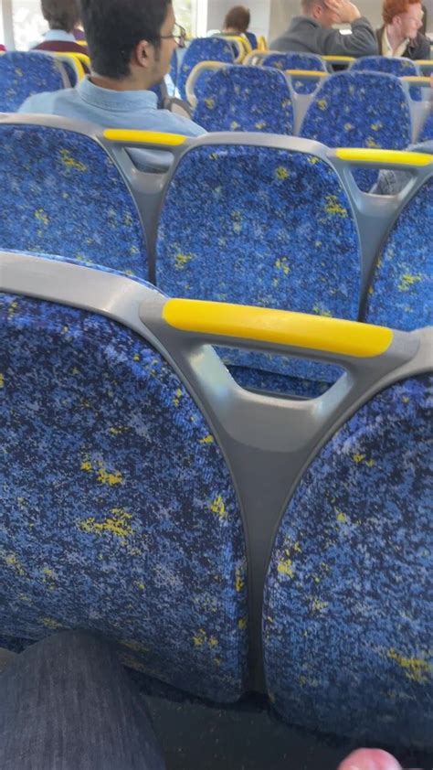 Cumming On Busy Train