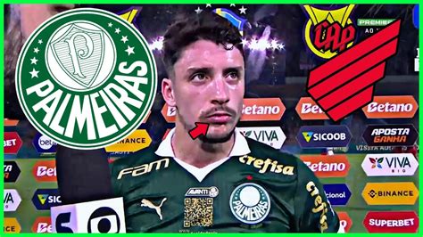 RASGOU O VERBO OLHA O QUE PIQUEREZ DISSE APÓS O JOGO DO VERDÃO