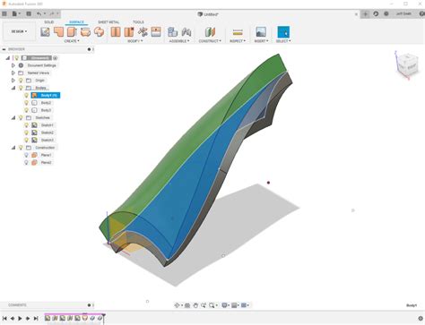 Tech Tip Thicken Command Surface Vs Form Environments Fusion Blog