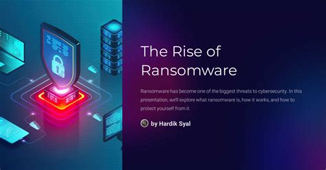The Rise Of Ransomware
