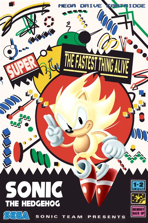 Super Sonic Drawn With The Classic Japanese Art Style From The Box Rsonicthehedgehog