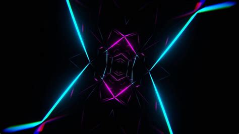 Cyan And Pink Neons Moving Mirror Tunnel Background Vj Loop In 4k 57991597 Stock Video At Vecteezy