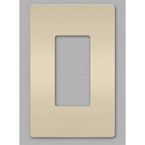 Legrand Radiant Rwp266w White Six Gang Screwless Wall Plate Hardware