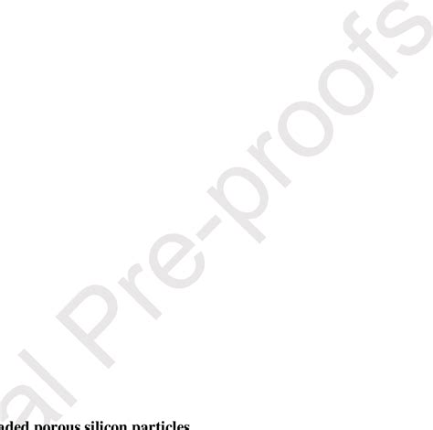 [pdf] pre proofs inorganic mesoporous particles for controlled α