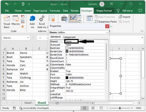 How To Create Dynamic Cascading List Boxes In Excel
