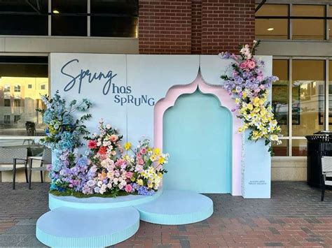 Spring Party Backdrop Inspiration Arch Cover Spring Floral Backdrop