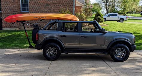 Naked Roof Kayak Rack Setup Bronco6G 2021 Ford Bronco Bronco