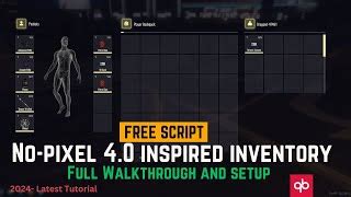 Updated Nopixel 4 0 Inventory Fivem Roleplay Scripts Fivem Tutorial 2024 Brave Development Mp3 ...
