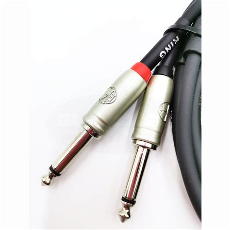 Cable Kirlin Y 362prl 2 Metros Mono Plug14 A 2 Plug 35mm Alamo Musical
