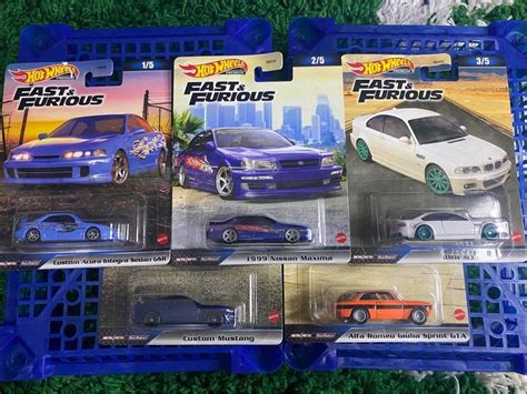 Hot Wheels Fast And Furious Set Hobbies And Toys Toys And Games On Carousell
