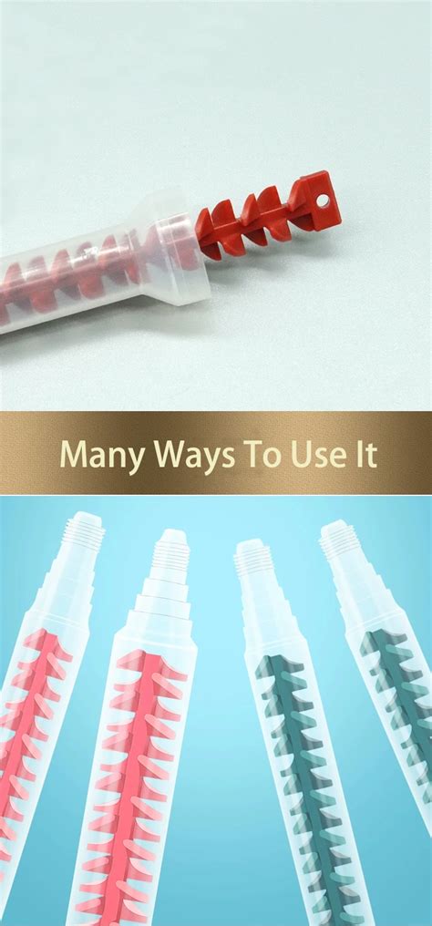 Rs Rm Series Dynamic Mixer Tips Epoxy Adhesive Dynamic Mixer Nozzle Plastic Mixing Tube