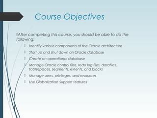 Database Systems Administration Week Ppt