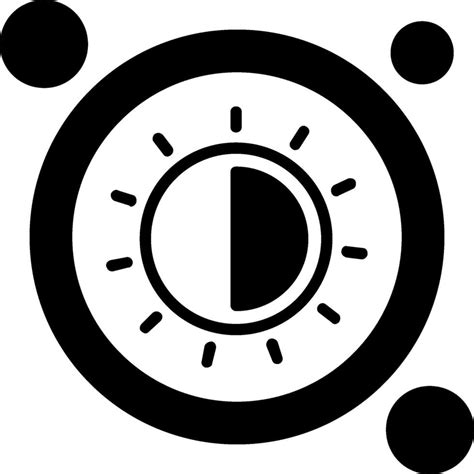 Night Light Button Icon Design Symbol 50487410 Vector Art At Vecteezy