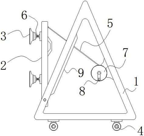 一种玻璃运输固定架的制作方法