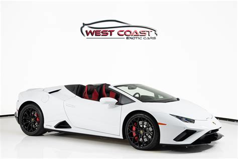 Used 2022 Lamborghini Huracan Evo Spyder For Sale Sold West Coast