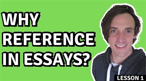 Why Do We Reference In University Essays 5 Reasons Youtube
