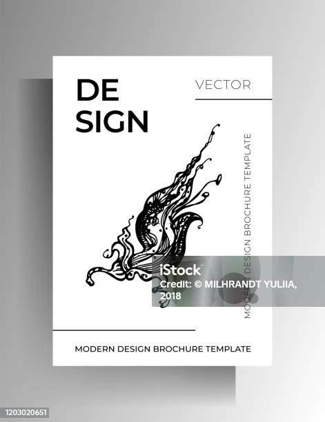 封面範本設計向量圖形及更多a4紙圖片 A4紙 傳單 具有特定質地 Istock