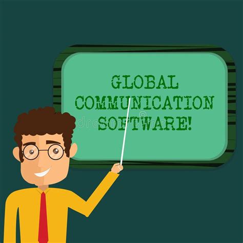 Text Sign Showing Global Communication Software Conceptual Photo Ways