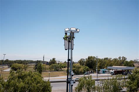 AUBASA instala nueva iluminación LED en peajes de la Au Buenos Aires
