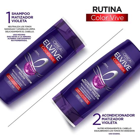 Acondicionador Matizador Elvive Color Vive Purple Loréal Paris