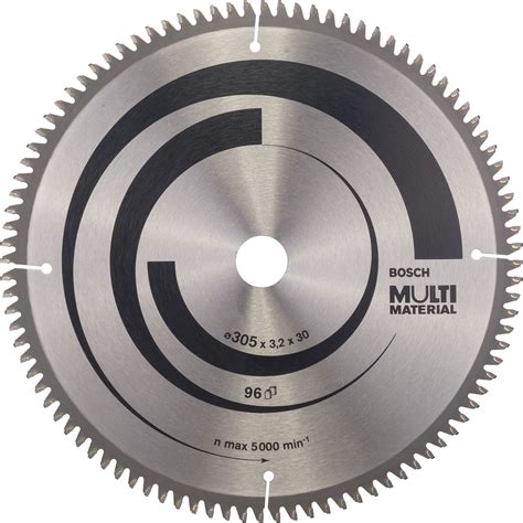 bosch kreissägeblatt multi material ø 305 x 2 5 x 30 mm zz 96 tz fz neg
